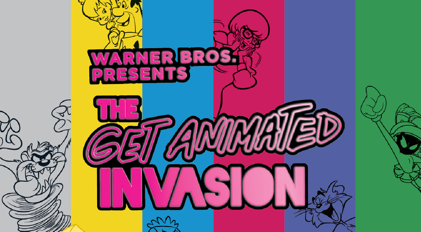 Warner Bros's The Get Animated Invasion Charity Sales Counter Volunteer ...