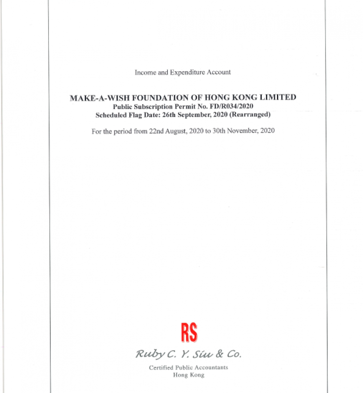 Audit Report Archives - Make A Wish Hong Kong